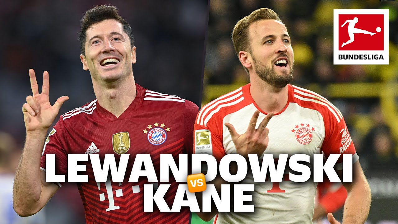 Robert Lewandowski vs. Harry Kane – Clash Of The Titans! ⚔️ - YouTube