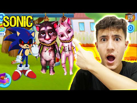 MY TALKİNG TOM OYUNUNA KİRPİ SONİC GİRDİ