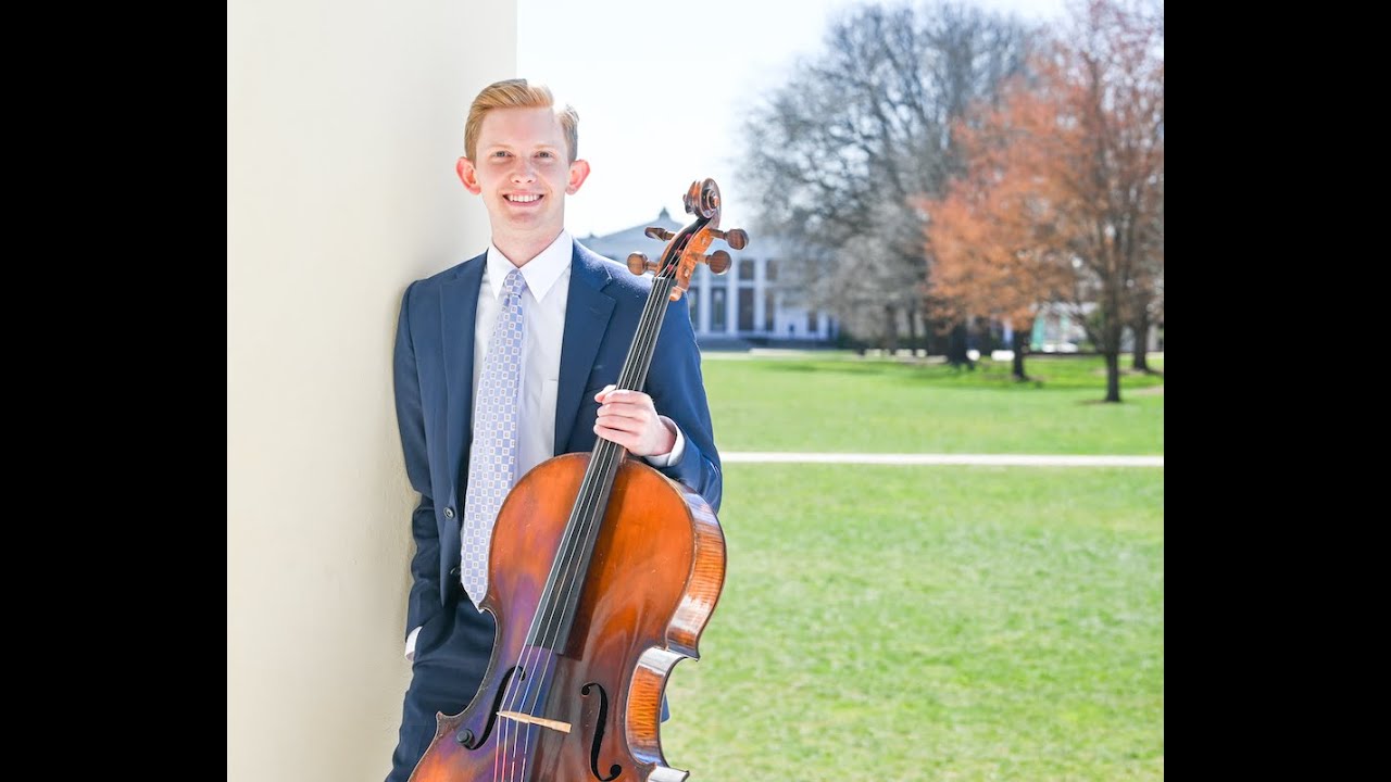 Christopher Fox, Distinguished Major Cello Recital - YouTube