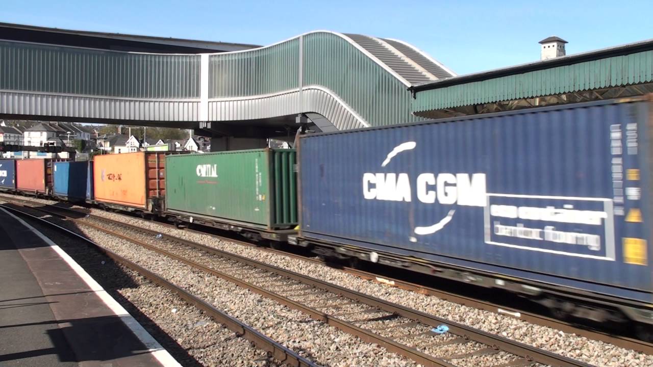 Freightliner 70008 | 4O70 Wentloog to Southampton | At Newport - YouTube