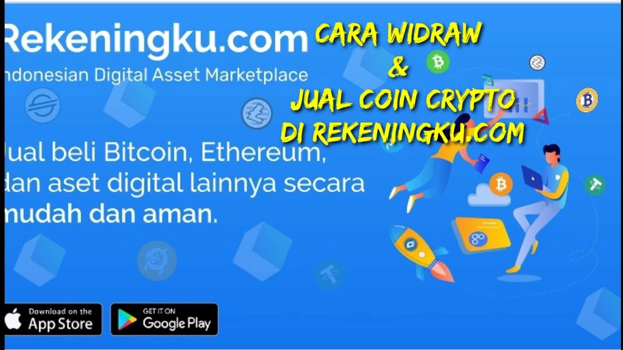 cara widraw dan jual coin di rekeningku.com - YouTube