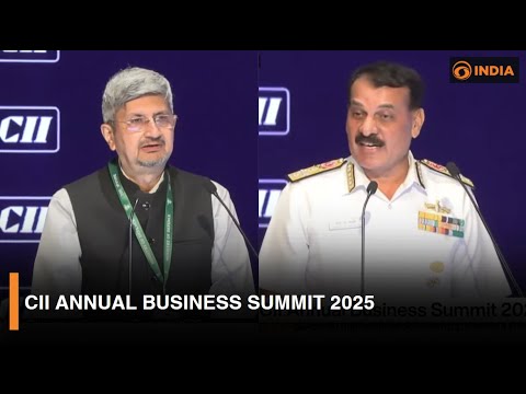 CII Annual Business Summit 2025 | LIVE | DD India - YouTube