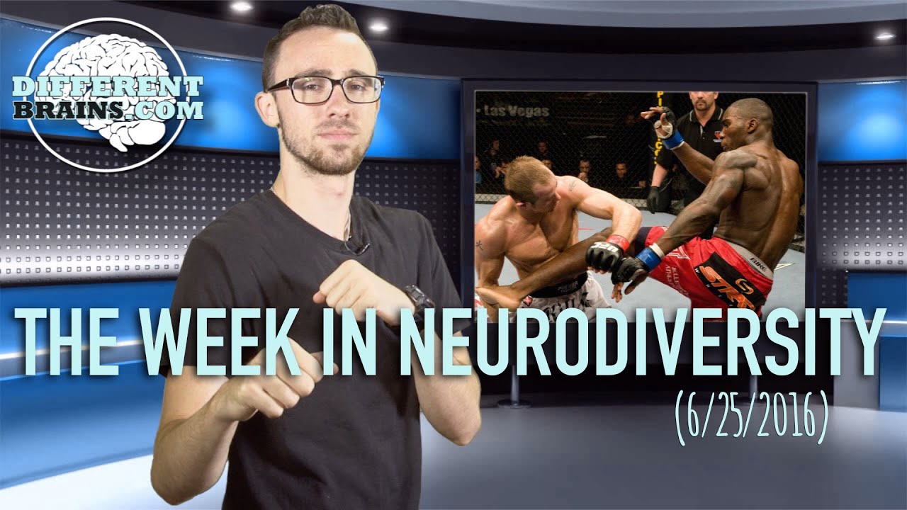 Week In Neurodiversity - The MMA Fighter With Autism (6-25-16) - YouTube