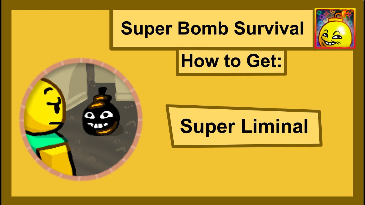 How to get the *Super Liminal* Badge in *Super Badge Survival* - YouTube