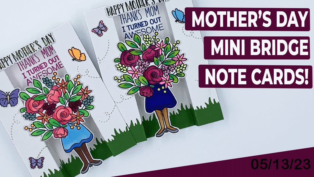 Mini Bridge Note Cards! - YouTube