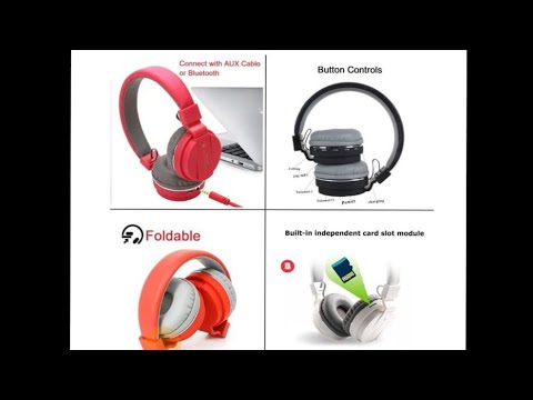 Sh12 Wireless Bluetooth Headphones Unboxing And Review - YouTube