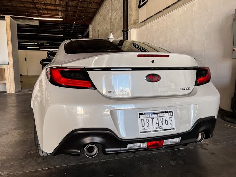 3D Carbon Fiber Front and Rear Emblem Overlays - 2022+ BRZ - YouTube