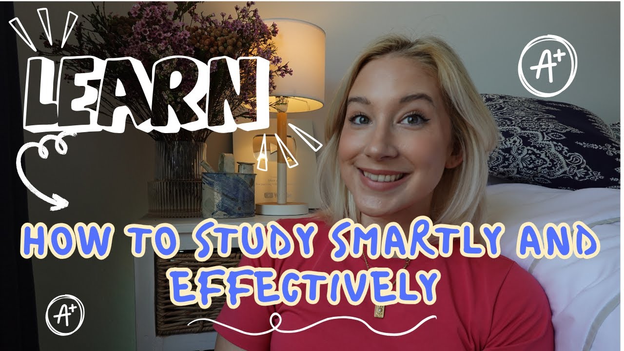 How to study SMARTLY and EFFECTIVELY for FINAL EXAMS - YouTube