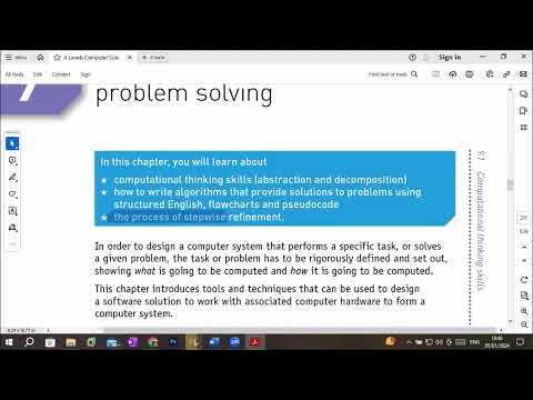 A-level | CS-9618 | Chap-9 Algorithm design andproblem solving | Paper-2 Cambridge syllabus ...