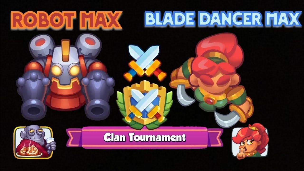Rush Royale | โหมด Clan Tournament Robot MAX vs Blade Dancer MAX "วอร์ ...