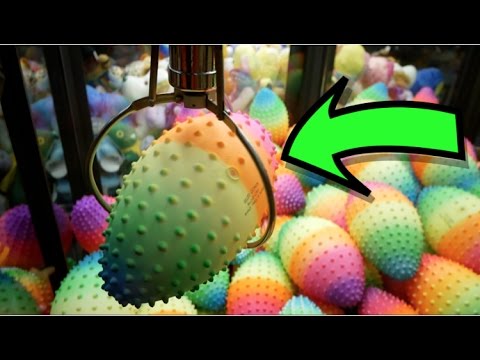 THE COOLEST CLAW MACHINE WINS EVER! Arcade Games - YouTube