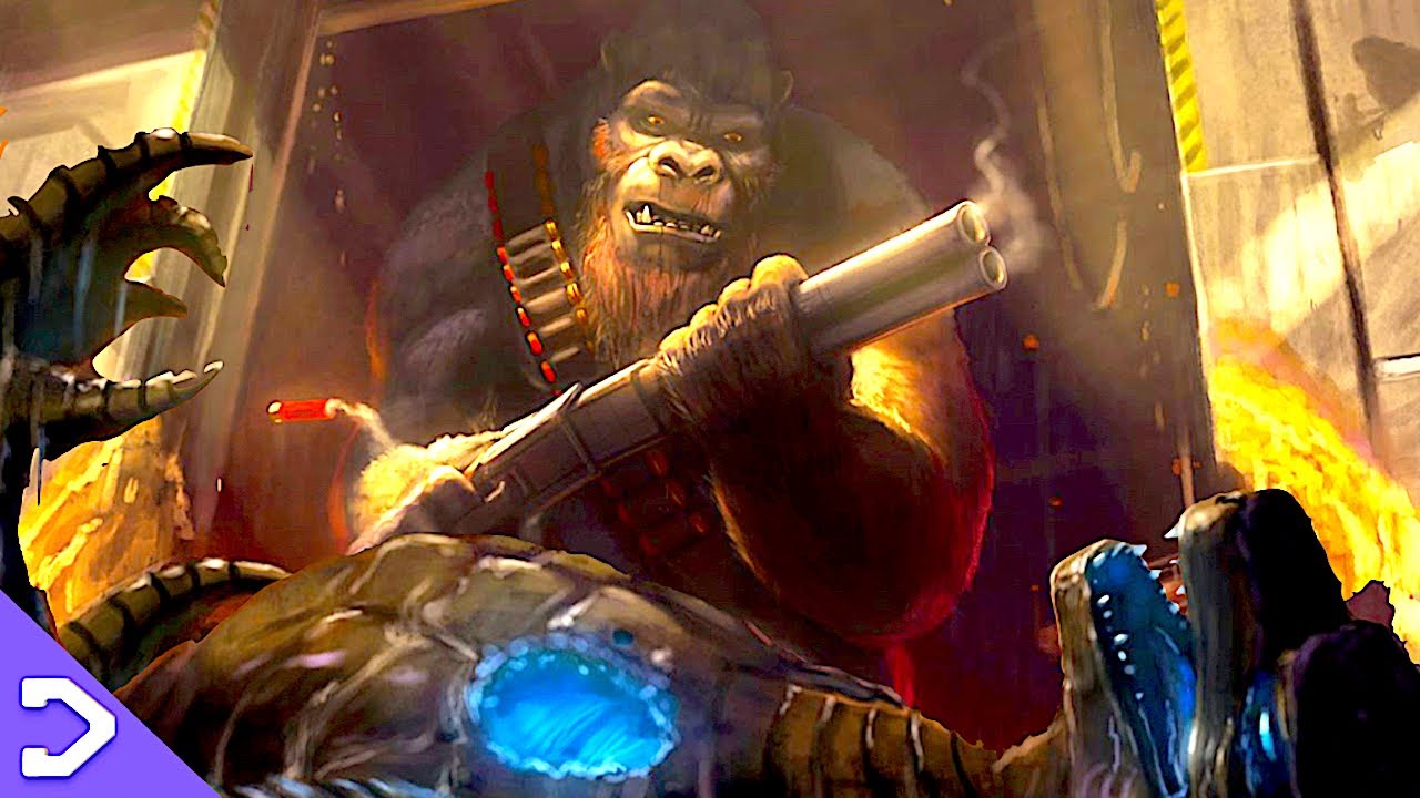 KONG With A SHOTGUN - Godzilla VS Kong (SPECIAL) - YouTube