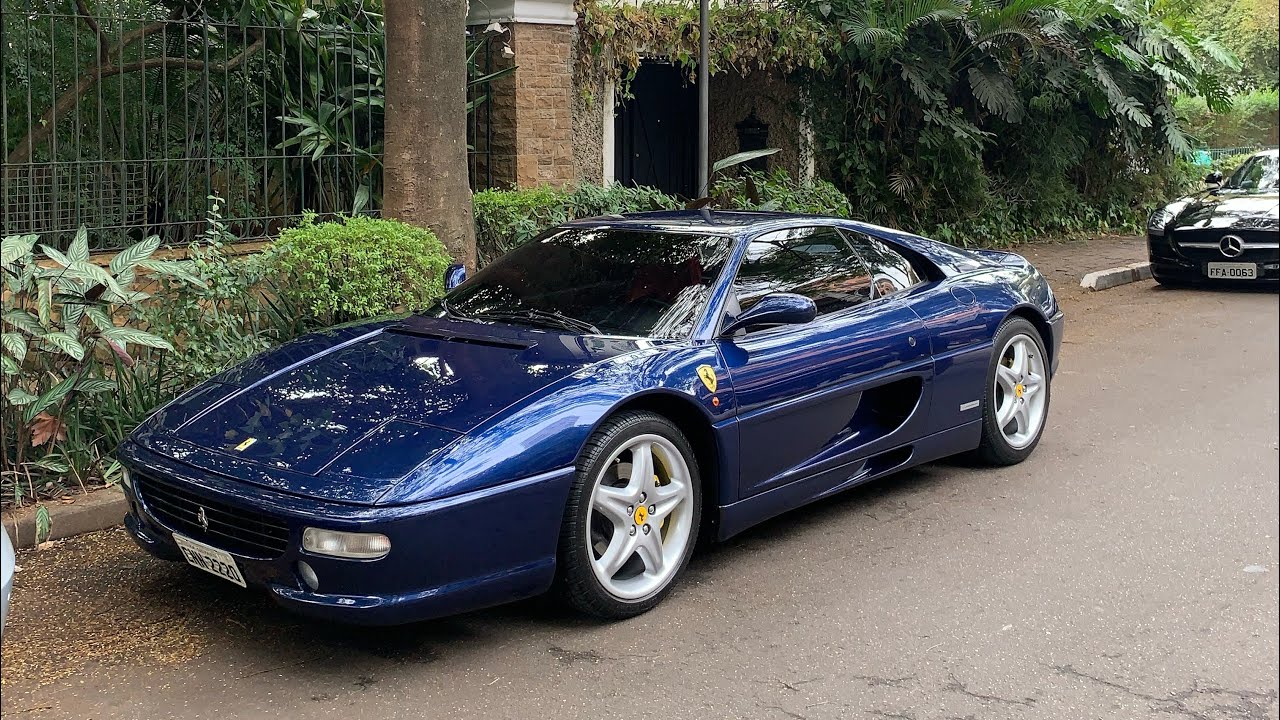 Ferrari f355 berlinetta Na cor Blu TDF. *João Vilkas* - YouTube