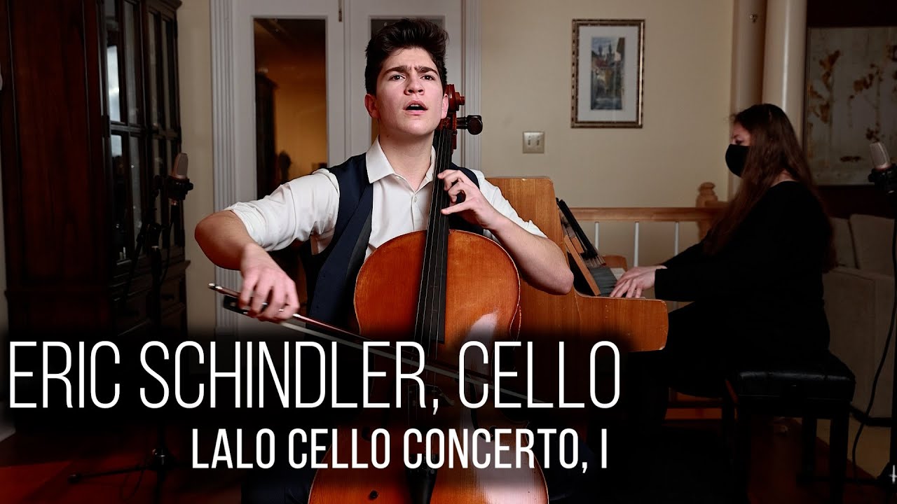Eric Schindler, 17, Lalo Cello Concerto, I - YouTube