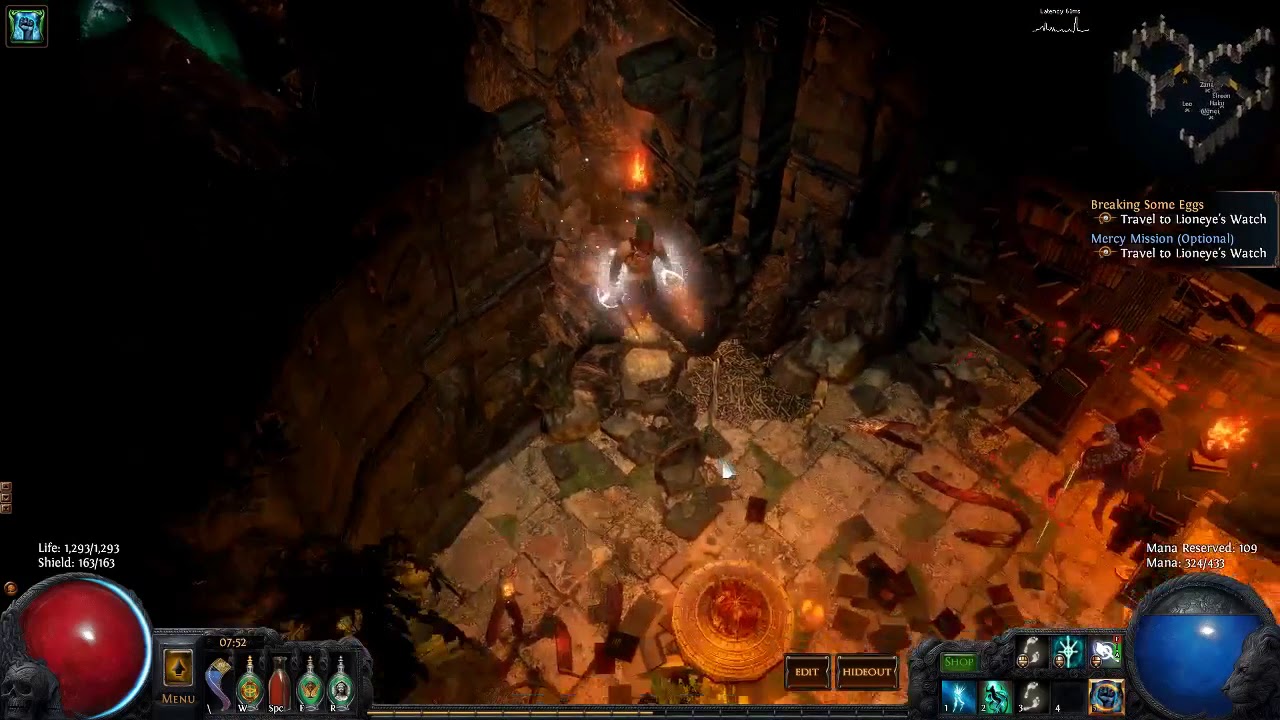 Path of Exile Hideout: Perandus (Library Base) - YouTube
