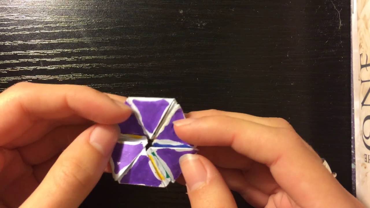 Flexing the HexaHexaFlexagon - YouTube