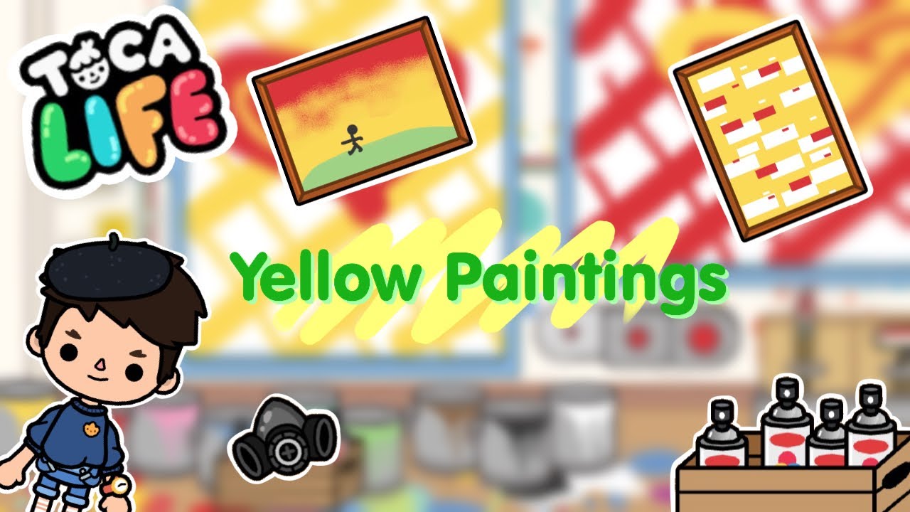 Yellow Painting // Calm Video // Toca Life World - YouTube