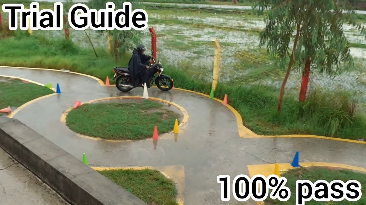 How to pass bike trial || Nepal Driving License Brt || Bike Trial Guide ...