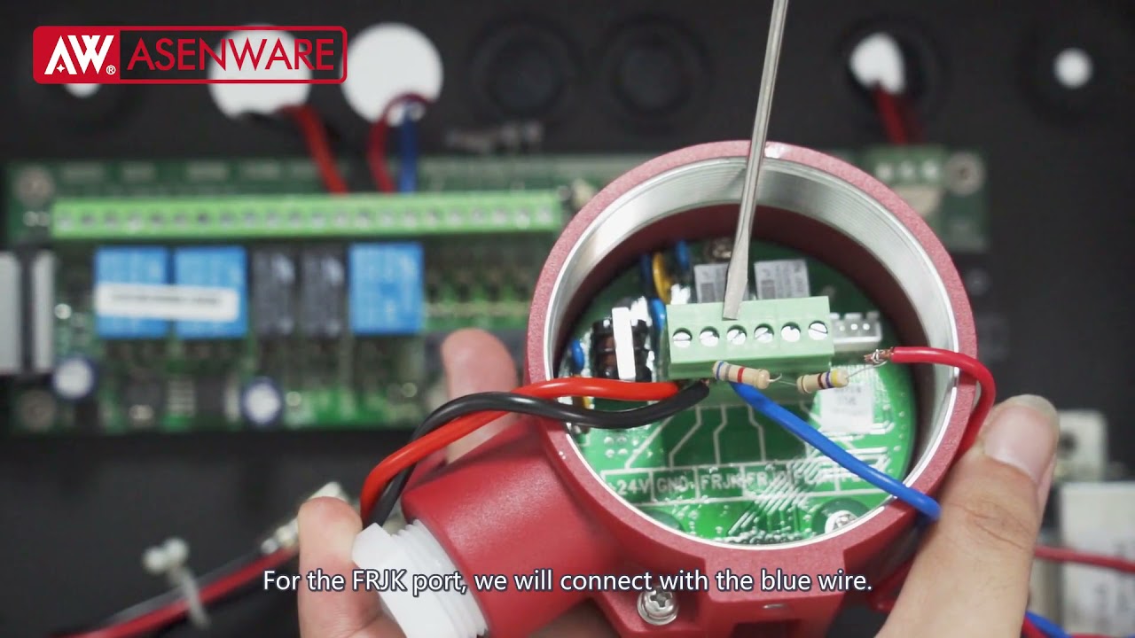 How To Wire The Explosion Proof Flame Detector To Fire Alarm Control ...