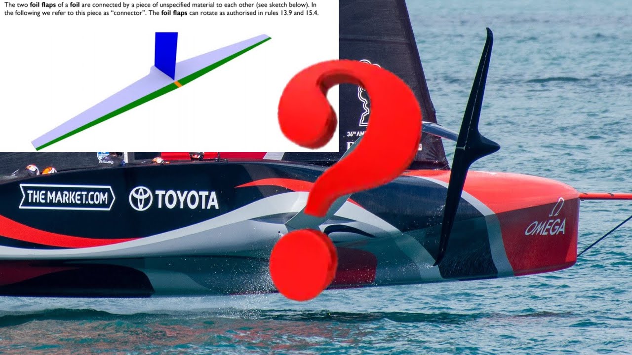 America's Cup Foil Problem and the ETNZ Rule Loophole - YouTube