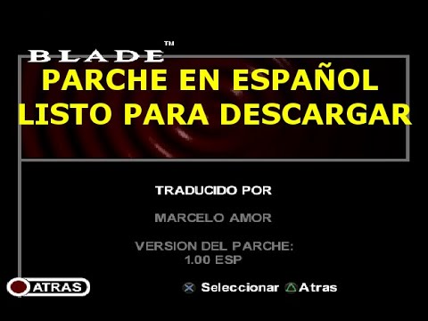 Blade PSX en español V1.00 - YouTube