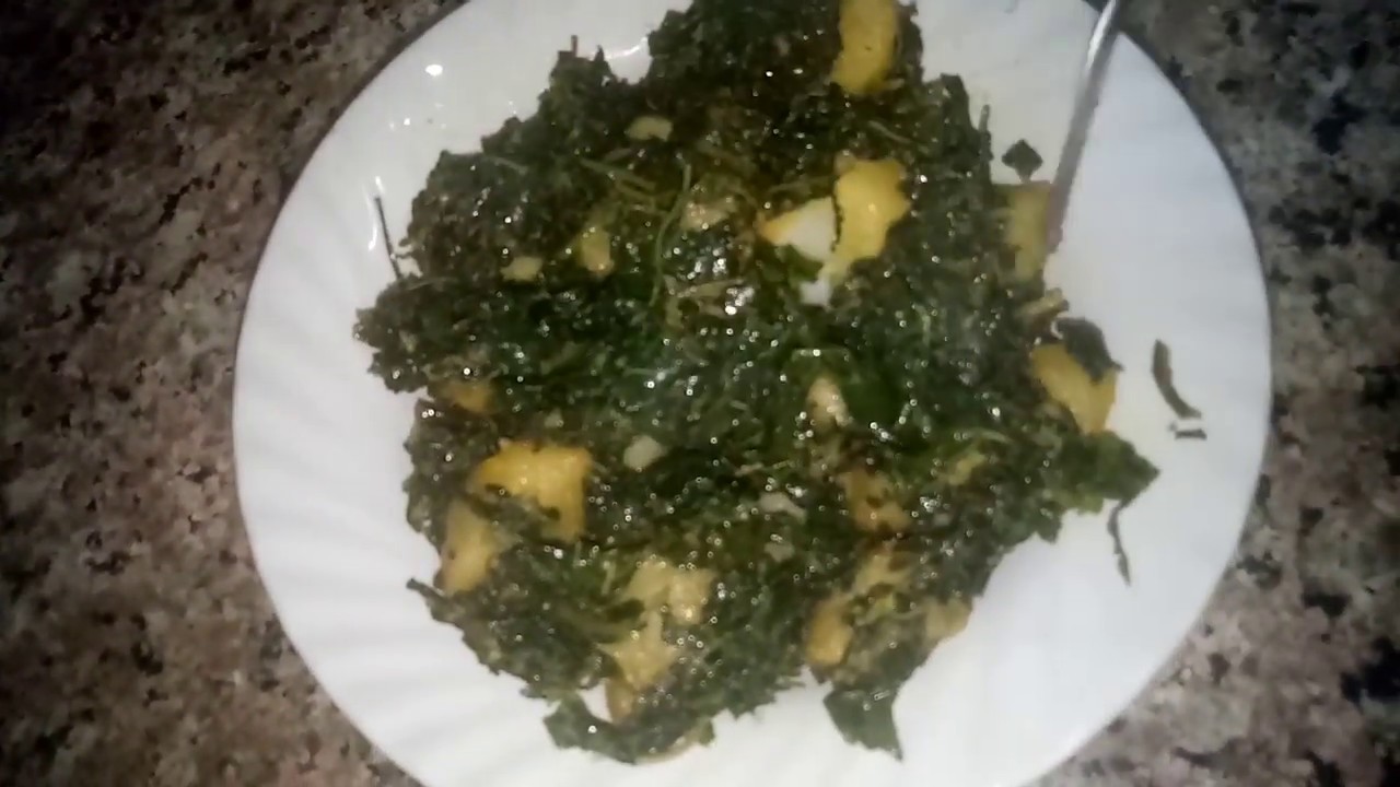 रेस्टोरेंट स्टाइल चोलाई और आलू की सुखी सब्जी cholai vegetables in home ...