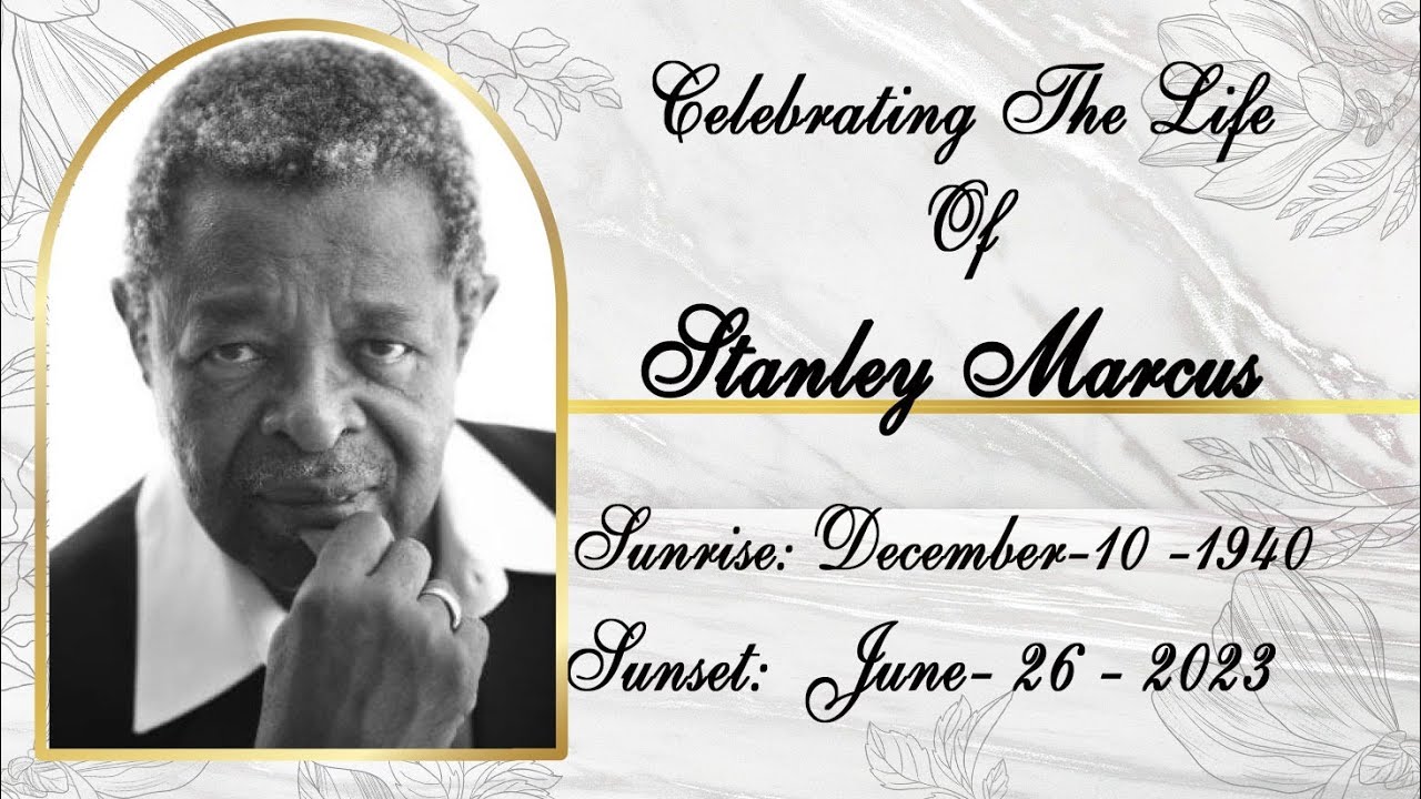 Celebrating the Life of Stanley Marcus - YouTube
