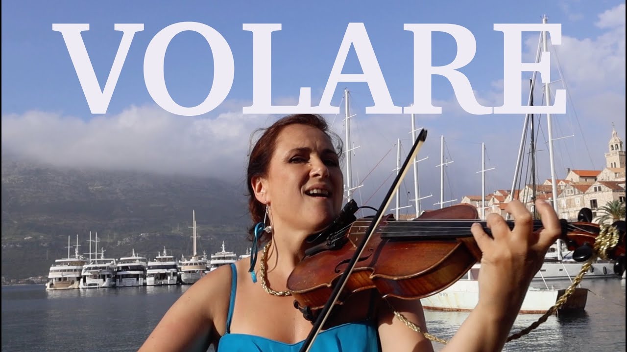 VOLARE - Domenico Modugno E1 S3 [Marzena Wozniak] cover (Violin and ...