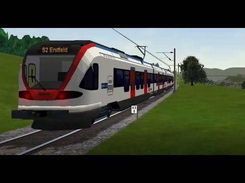 Microsoft Train Simulator 2001 - S1 Luzern nach Baar - YouTube
