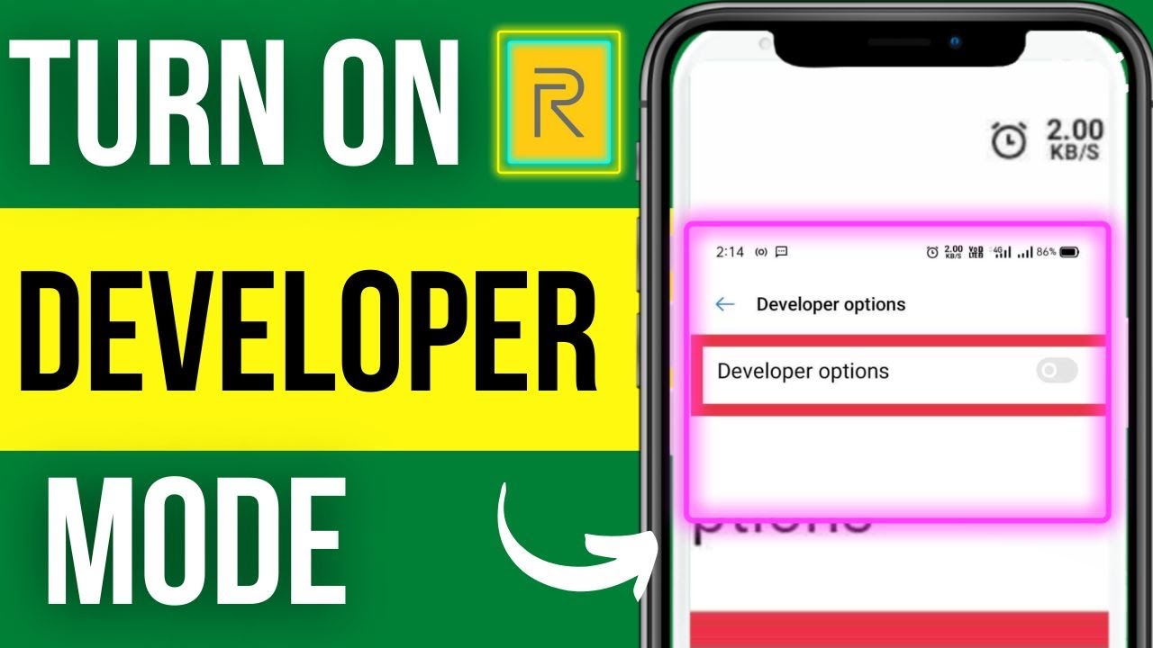 How to Turn on Developer options (mode) on Any Realme smartphone ...