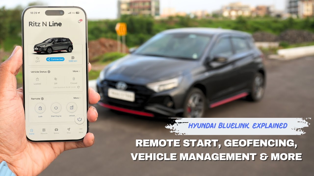 Hyundai Bluelink Connected Car Tech Explained: Remote Start, Geofencing ...