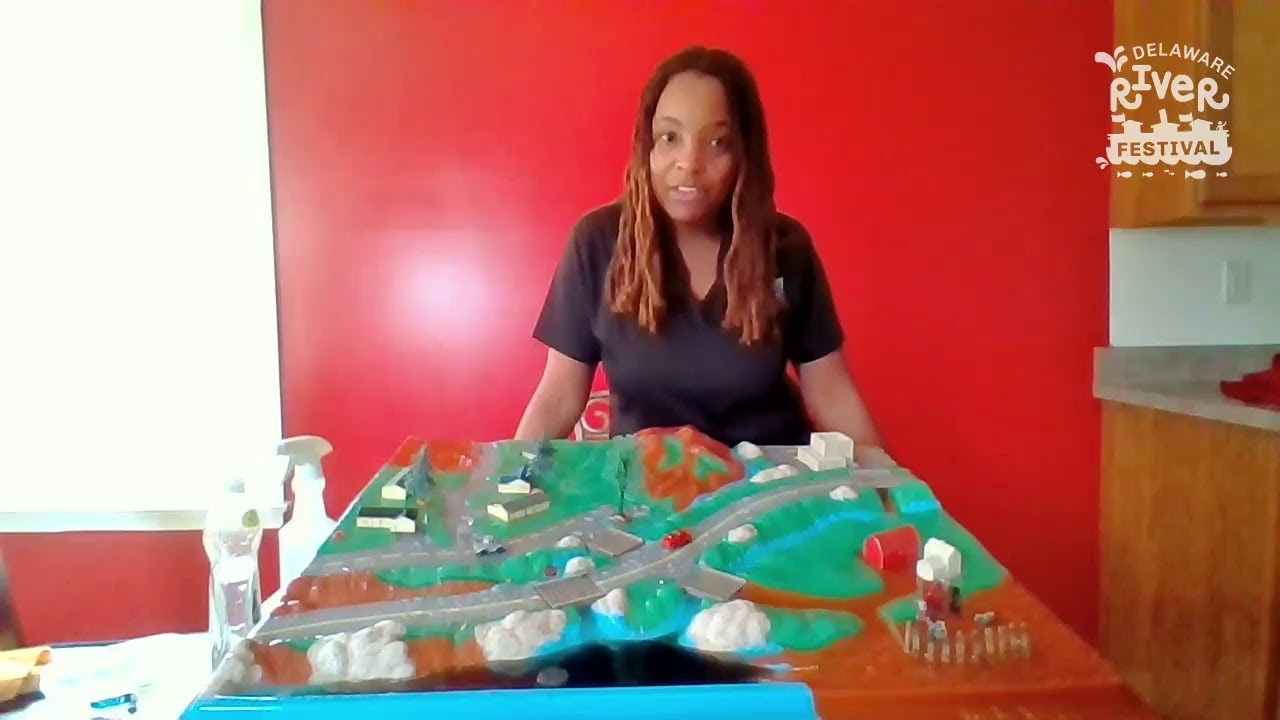 Live watershed lesson using Enviroscape with Let's Go Outdoors - YouTube