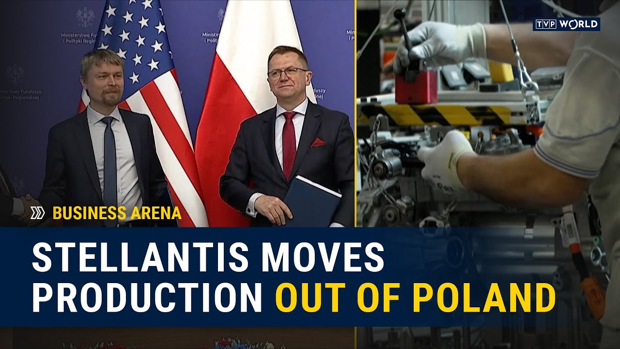 Stellantis moves production out of Poland | Business Arena - YouTube