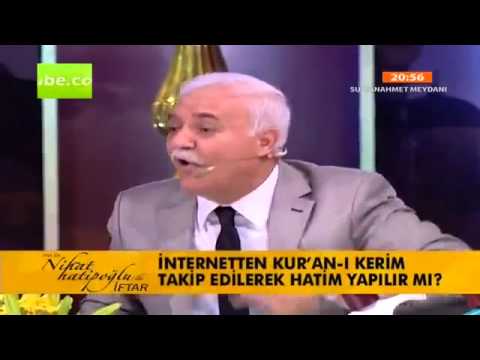 İnternetten Kuranı Kerim Takip Edilerek Hatim Yapılır Mı      Nihat Hatipoğlu