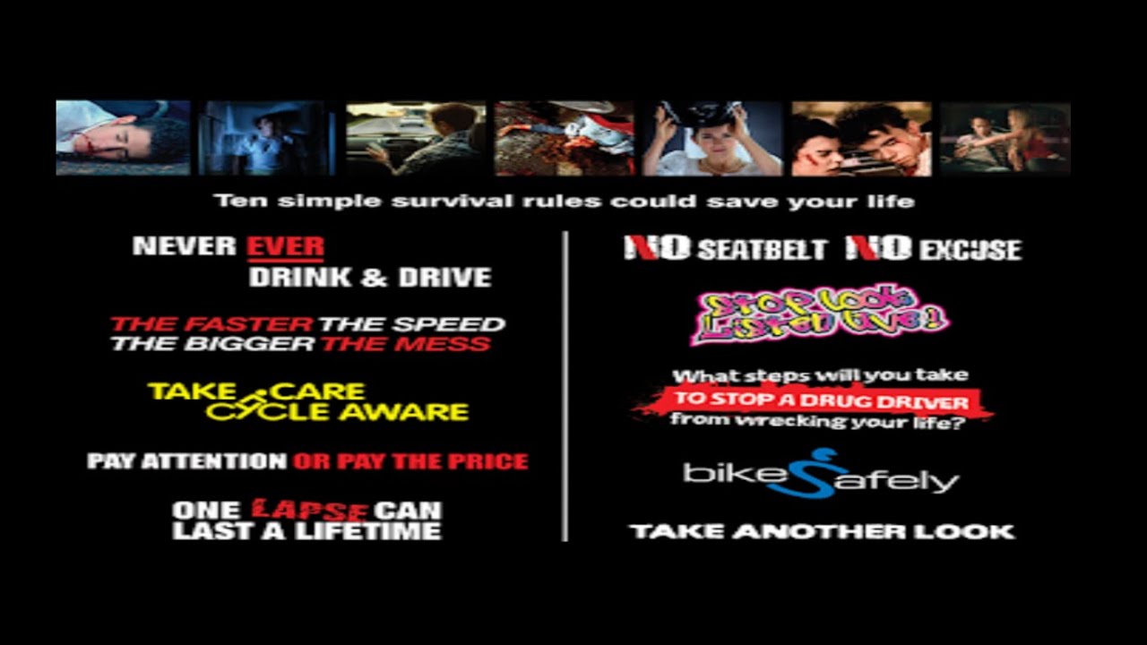 DOE / DFI Road Safety ( Advert reel 1992 - 2020 ) - YouTube