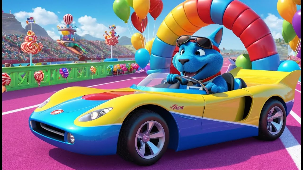 Racing Rex and the Hot Wheels Rally | High-Speed Dino Adventure Song ...