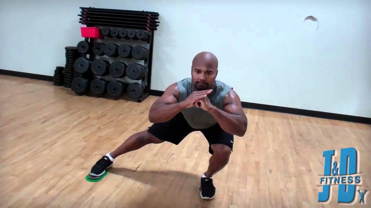 Leg workouts-Leg workouts with ValSlides - YouTube