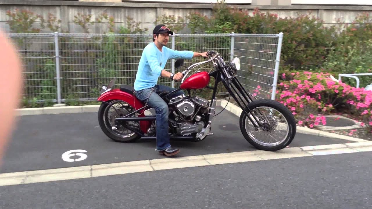 Harley-Davidson STD PANHEAD Run CHA - YouTube