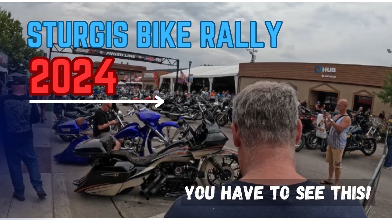 Sturgis Rally 2024 Main Street Walk!! - YouTube
