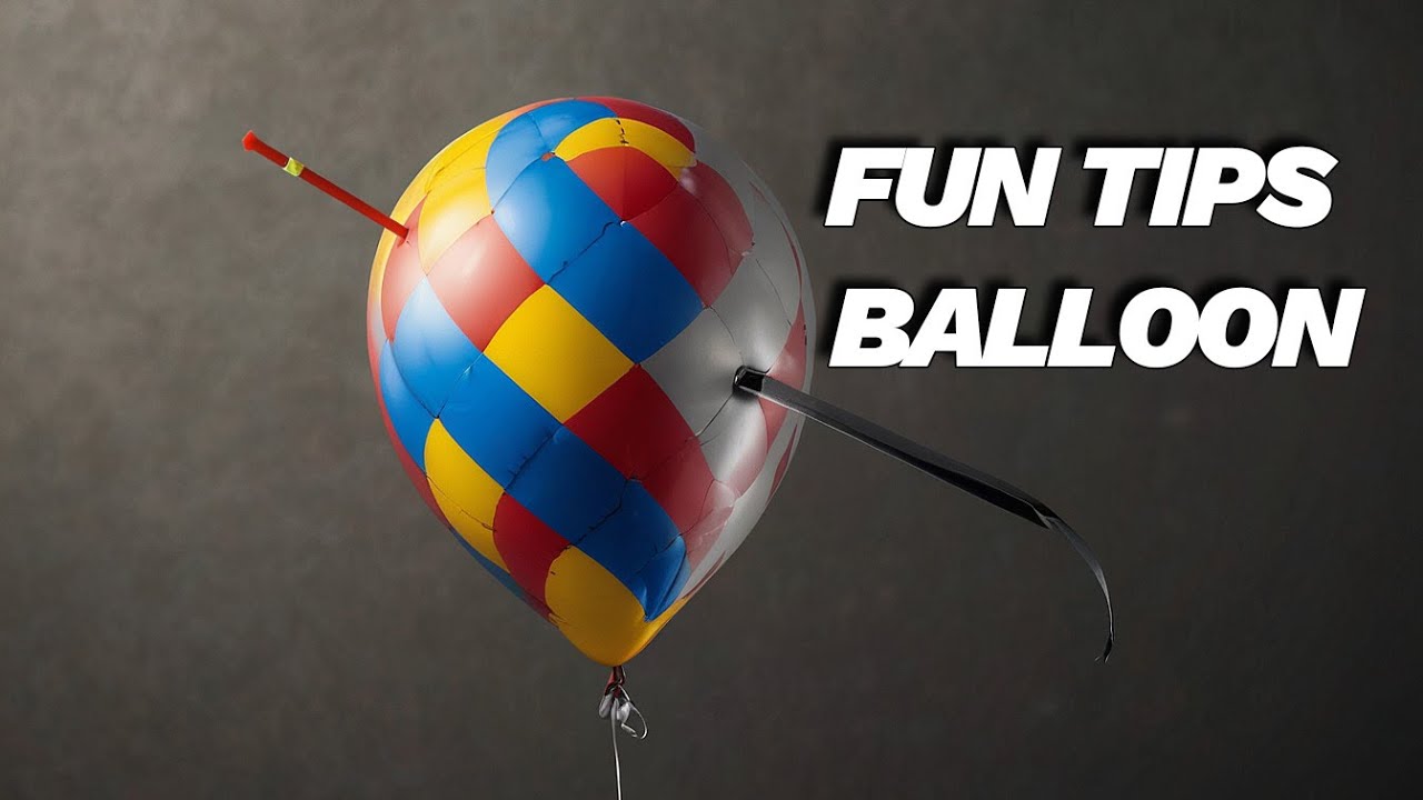 FUN TIPS with balloons | fun balloon tricks | Incredible Balloon Tricks ...