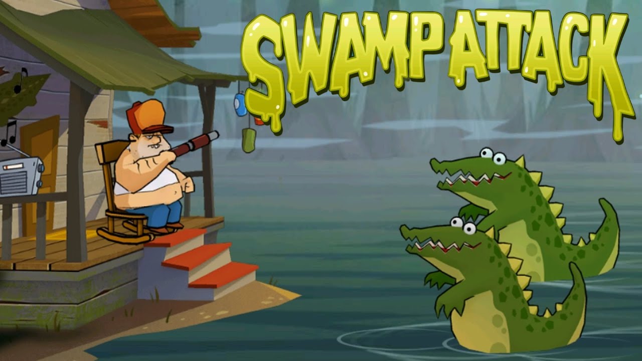 ОХОТА НА БОЛОТЕ ⇶ Swamp Attack №1 - YouTube