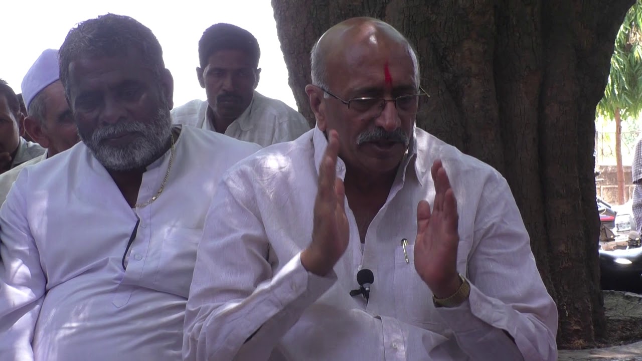 Veerkumar Patil interview by Mahaveer Mekkalaki during MLA election ...