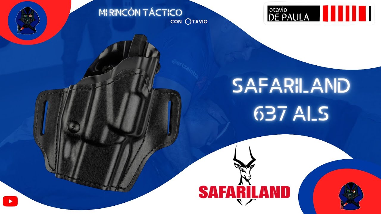 SAFARILAND 637 ALS FUNDA DE PAISANO HK USP COMPACT. - YouTube