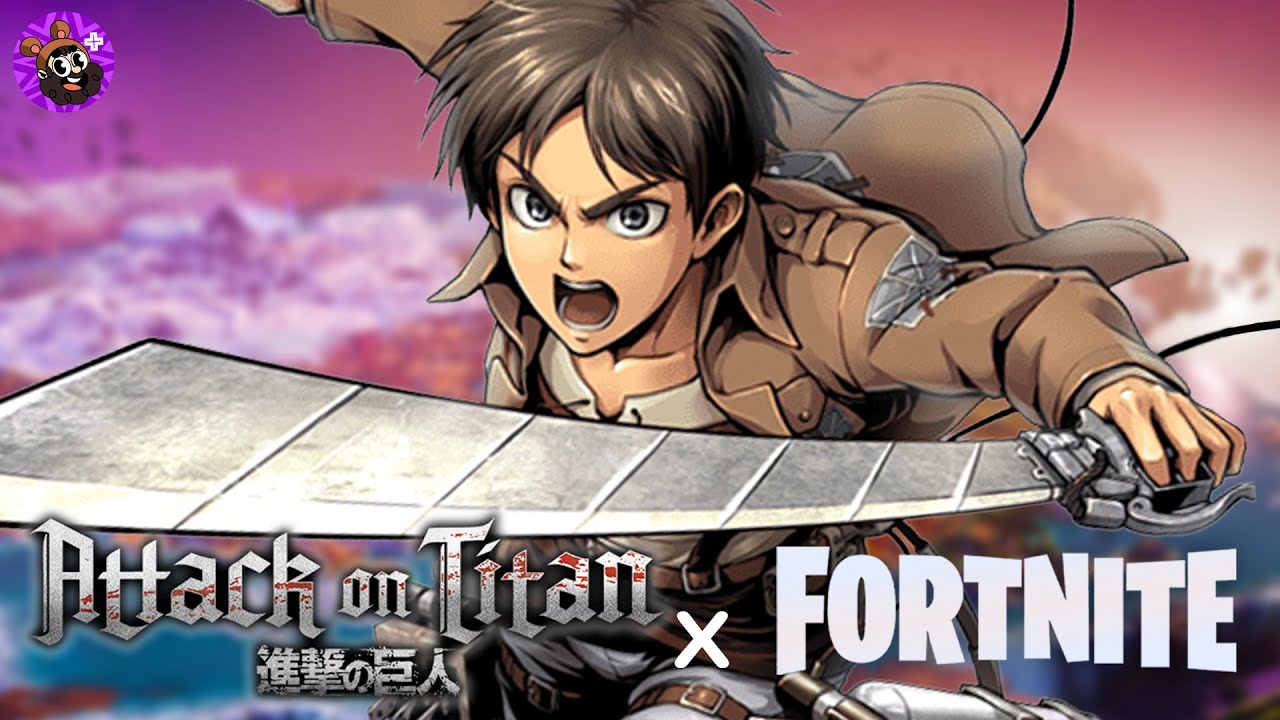 EREN YEAGER EN EL PASE DE BATALLA!? - ATTACK ON TITAN x FORTNITE - YouTube