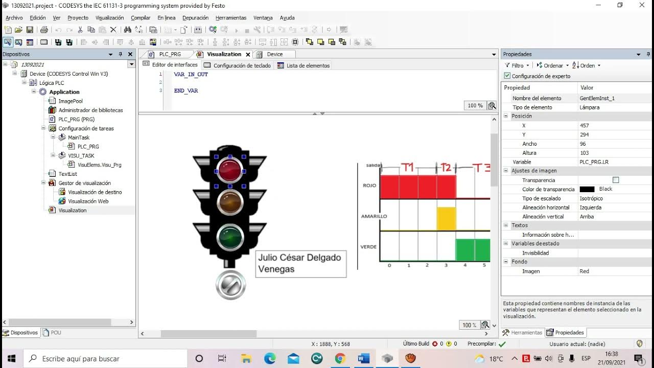 Semáforo de Codesys - YouTube