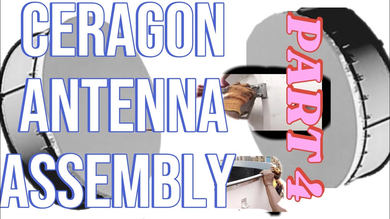 How To Assemble Ceragon Antenna. Part 4 - YouTube