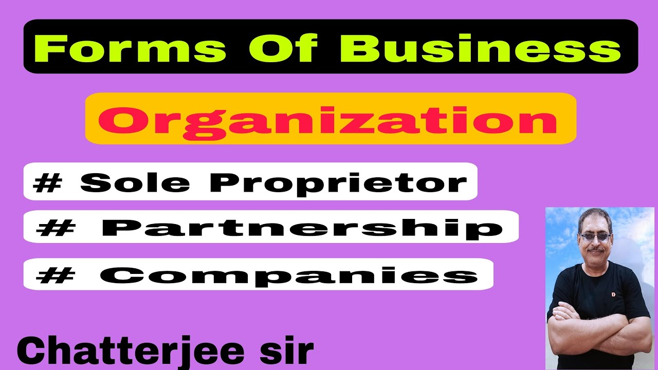 #1 Forms of Business Organisation | BST Class X1 | NCERT Book 📚| Soe ...