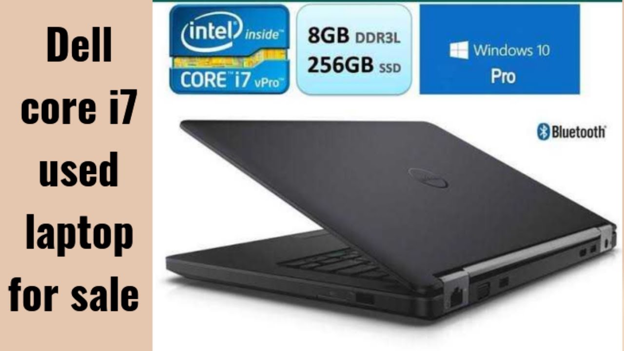 dell latitude intel core i7 used laptop for sale - YouTube