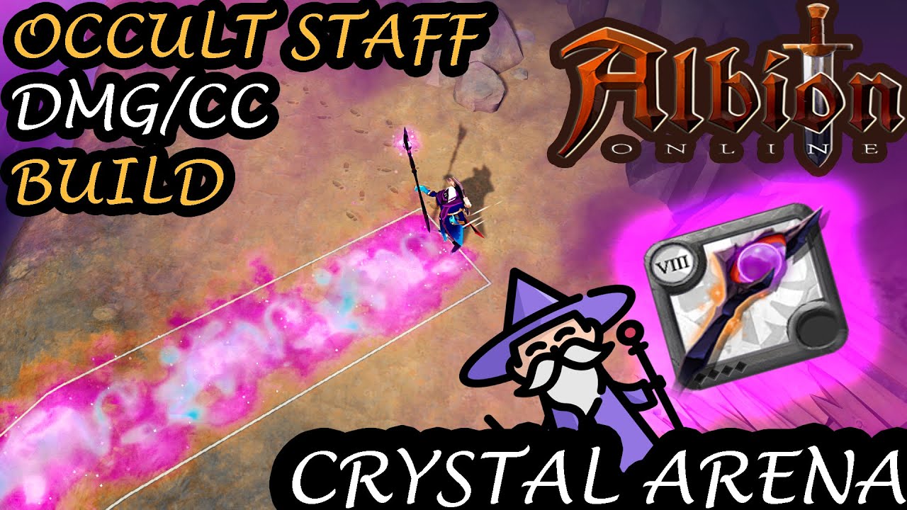 Occult Arcane Staff CC/Damage Build - Crystal Arena (Crystal Rank ...