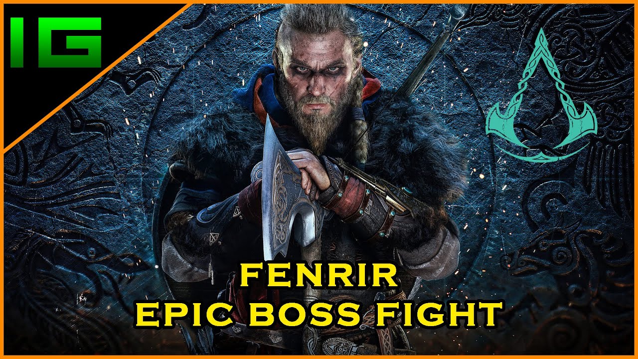 EIVOR vs FENRIR Epic Boss Fight ASSASSIN'S CREED VALHALLA - YouTube